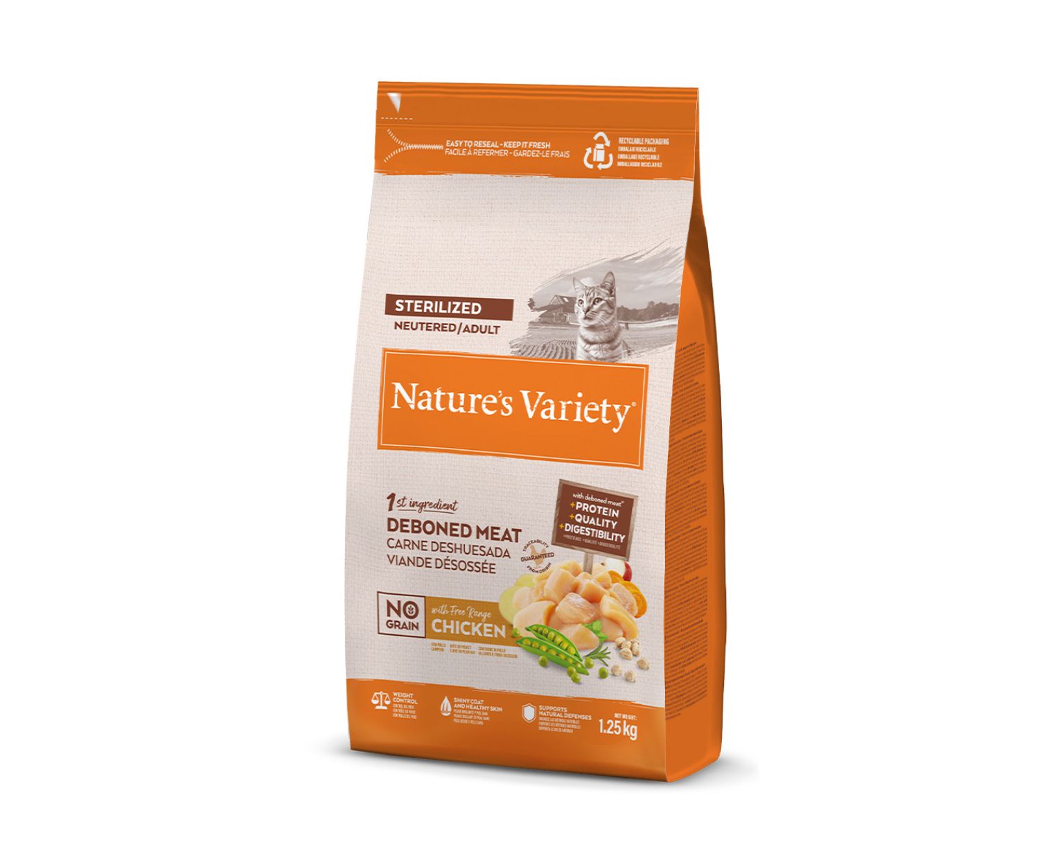 Nature’s Variety No Grain Adult Sterilised Pollo - Confort Animal